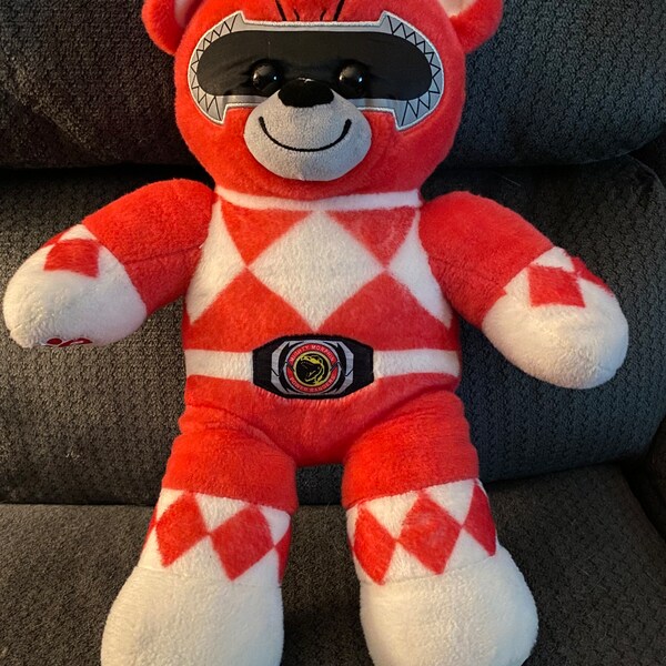 Red Power Ranger - Etsy