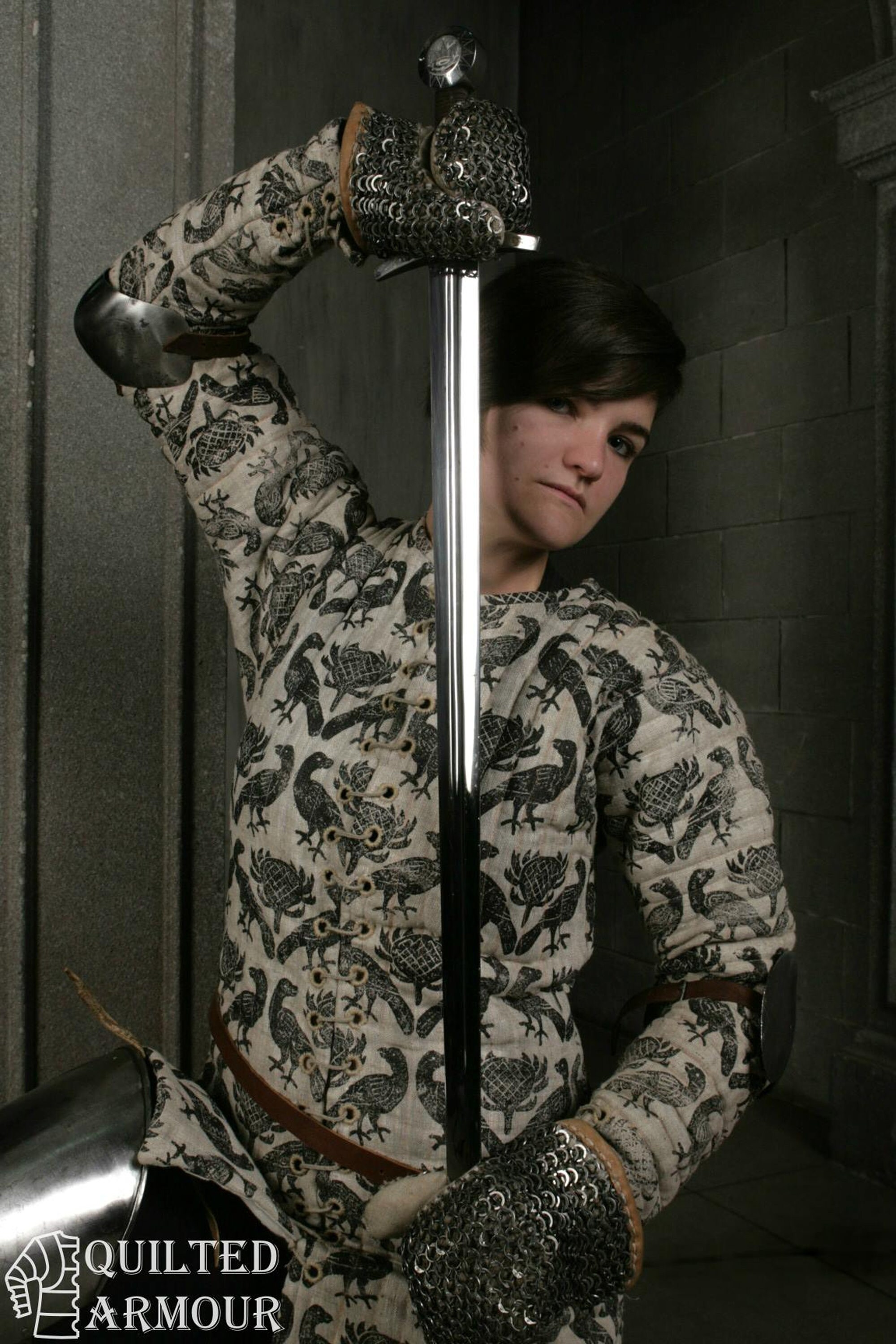 Medieval Block Printed Gambeson - Etsy