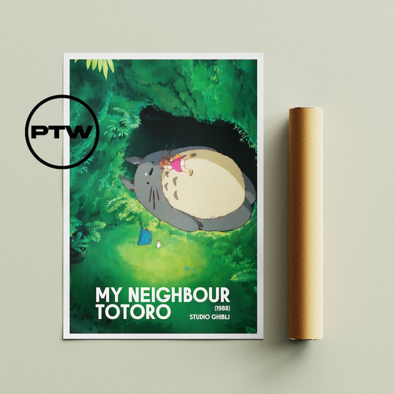 Totoro Poster - Etsy