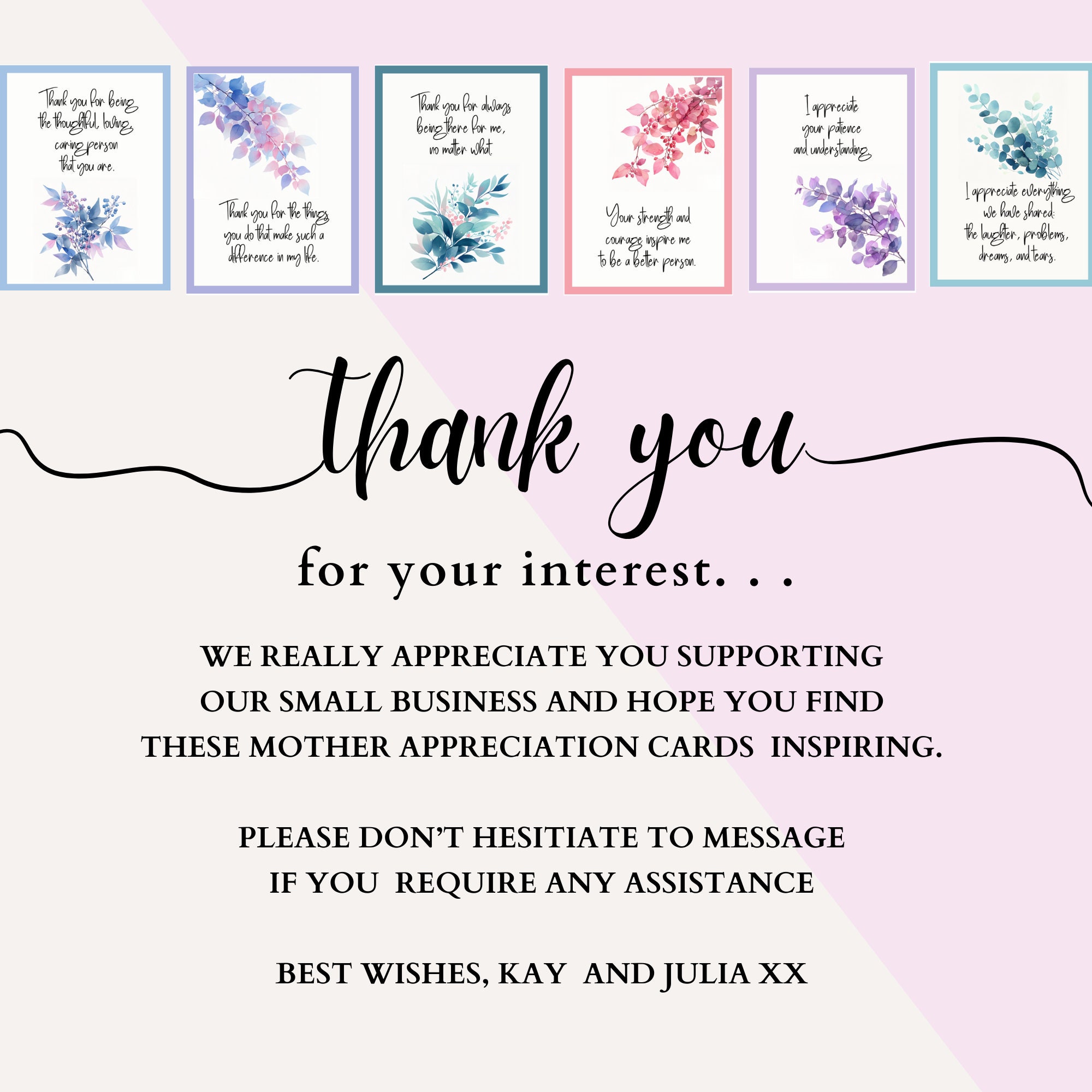 44 Mother Appreciation Affirmation Cards Printable gift for Mom ...