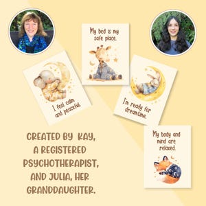 Kid's Sleep Affirmation Cards Printable Sleep Affirmations for Children ...