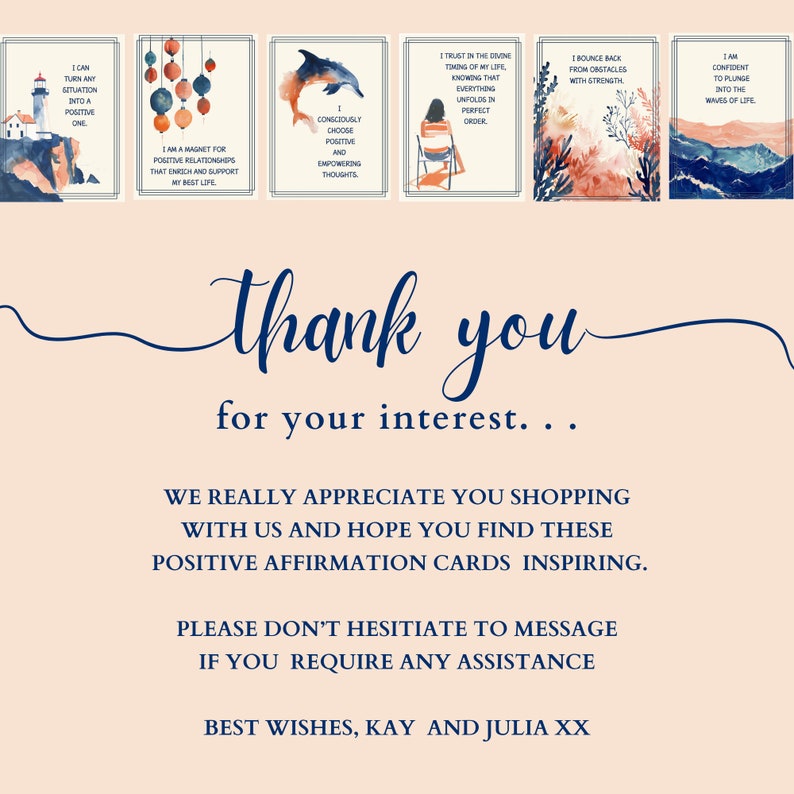 60 Positive Affirmation Cards Printable Encouragement Flashcards ...