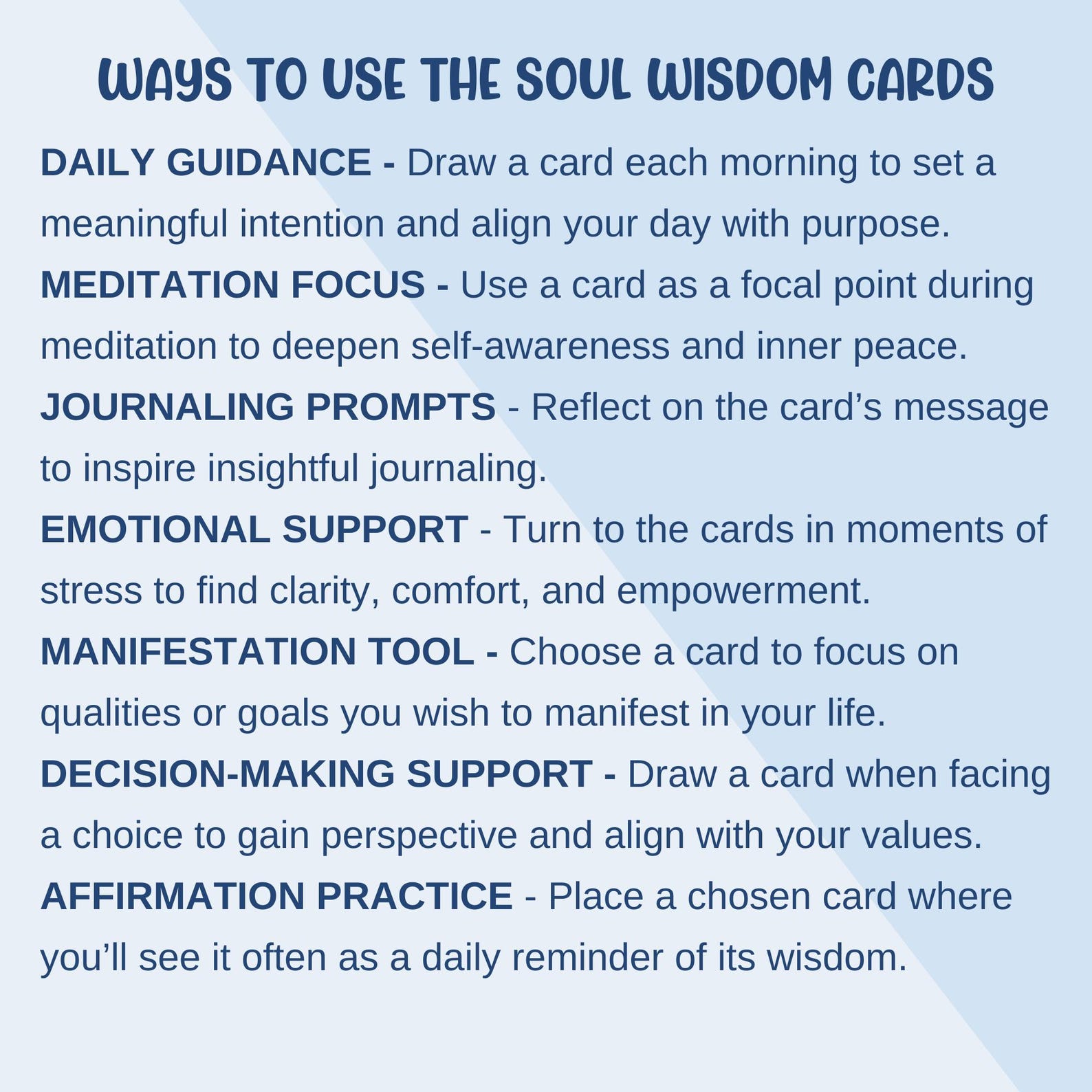 80 Soul Wisdom Oracle Cards Unique Oracle Tarot Deck Spiritual Cards ...