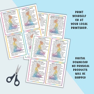 36 Mindfulness Cards Guided Meditation Scripts Gift for Her Breathing ...