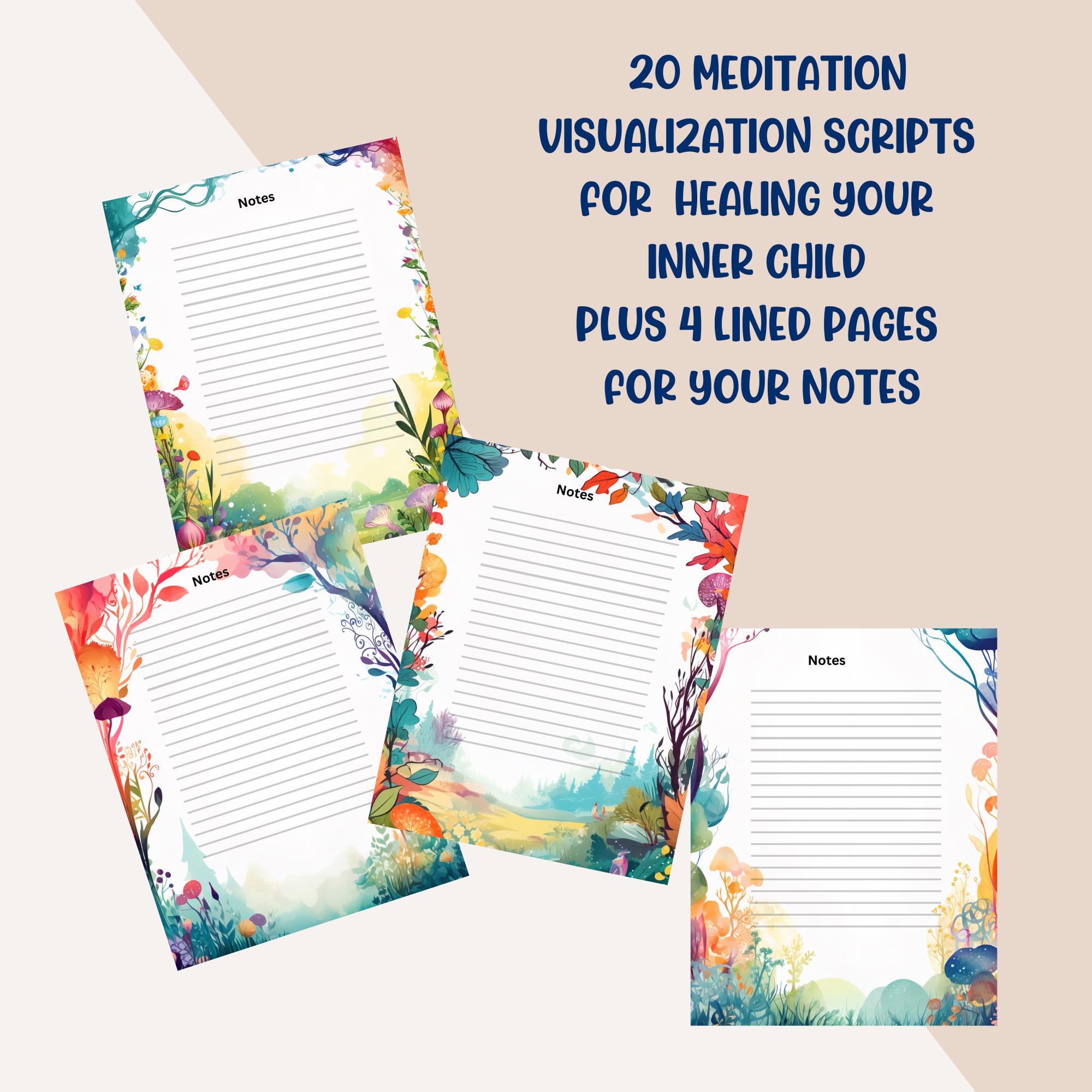 20 Healing Your Inner Child Meditation Visualization Scripts for Childhood Trauma Recovery ...