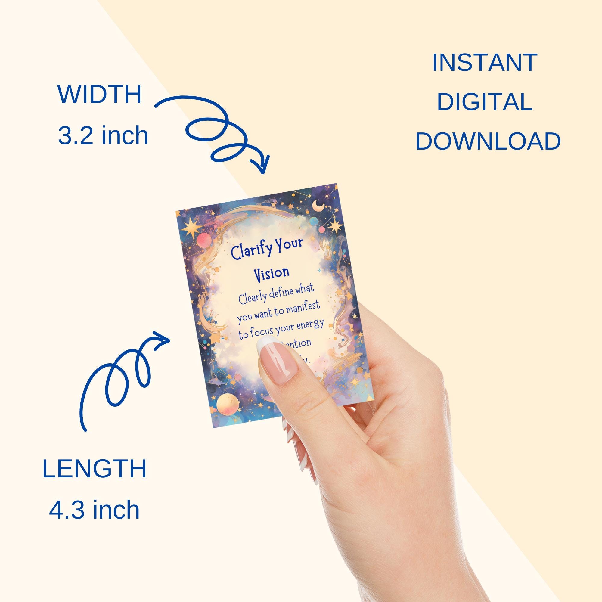 64 Manifestation Strategy Cards for Spiritual Growth Law of Attraction ...