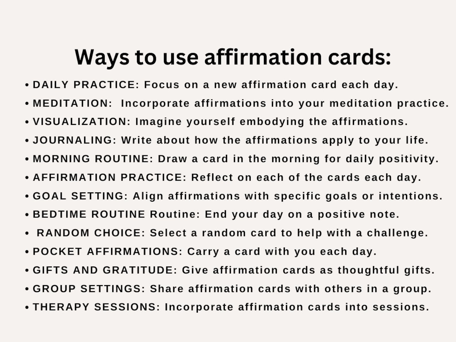 60 Self-love Affirmation Cards for Self-care, Self-esteem & Self ...