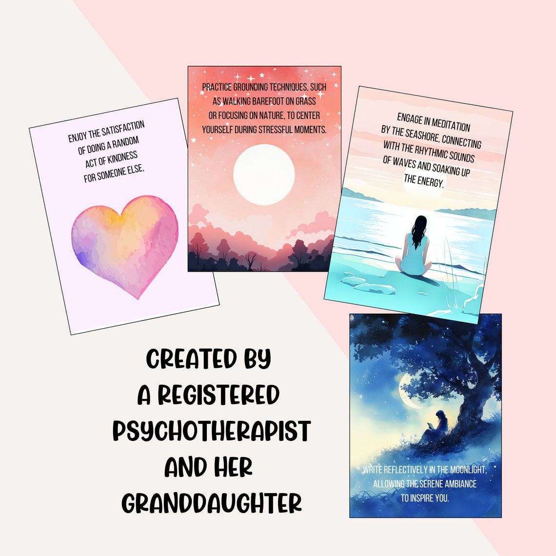 64 Self-care Strategy Cards Printable Mindfulness Flashcards Mother's ...