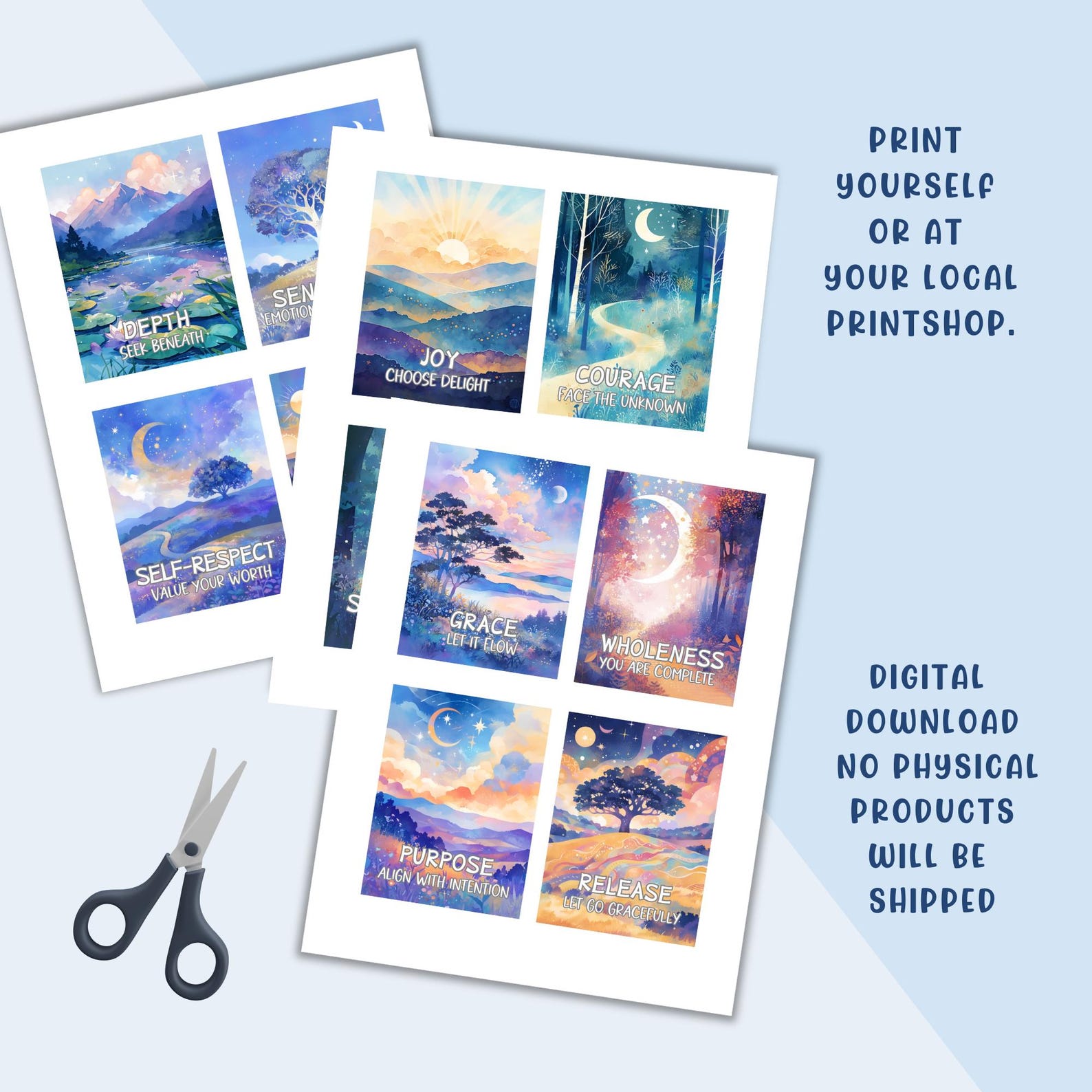 80 Soul Wisdom Oracle Cards Unique Oracle Tarot Deck Spiritual Cards ...