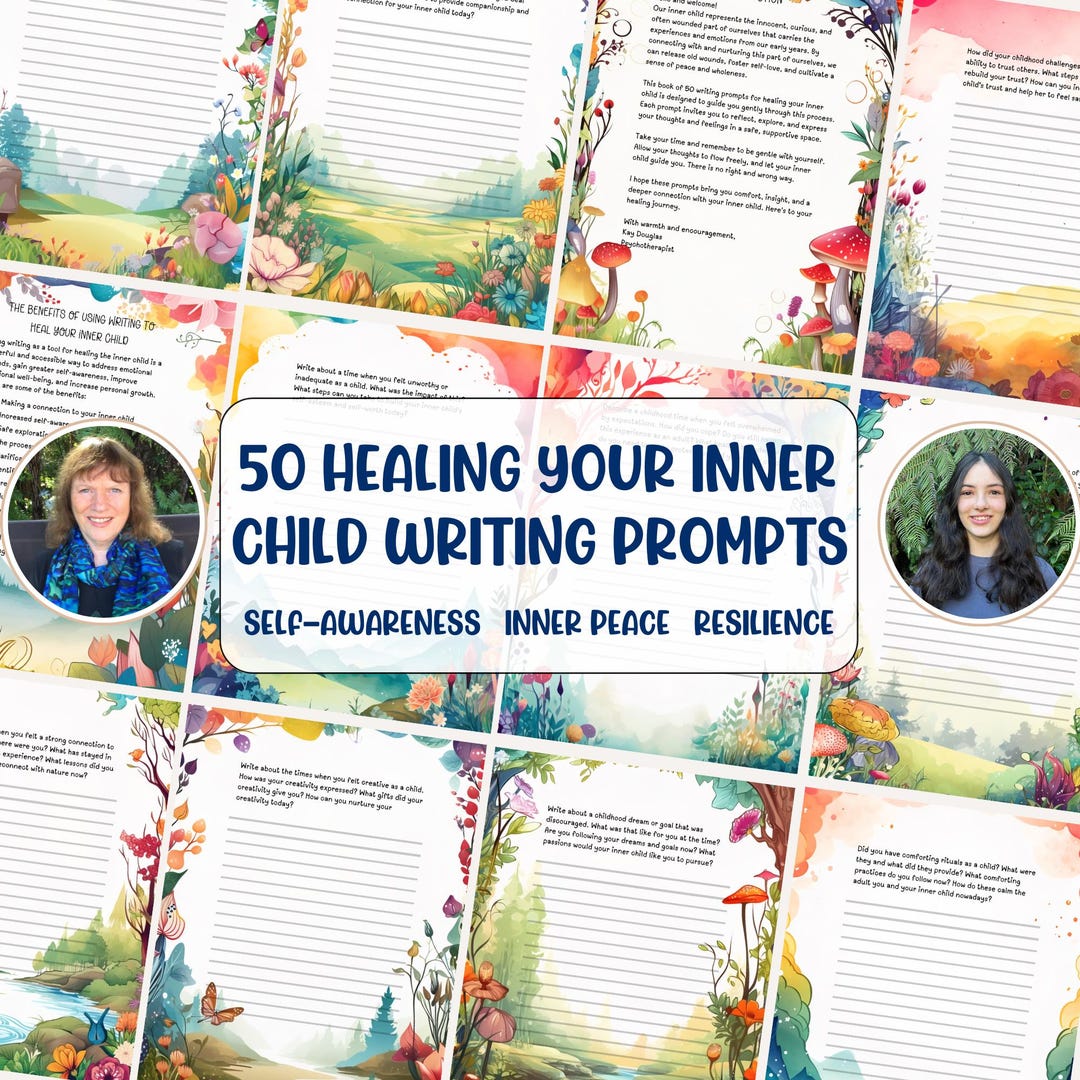50 Heal Your Inner Child Writing Prompts Childhood Trauma Recovery ...