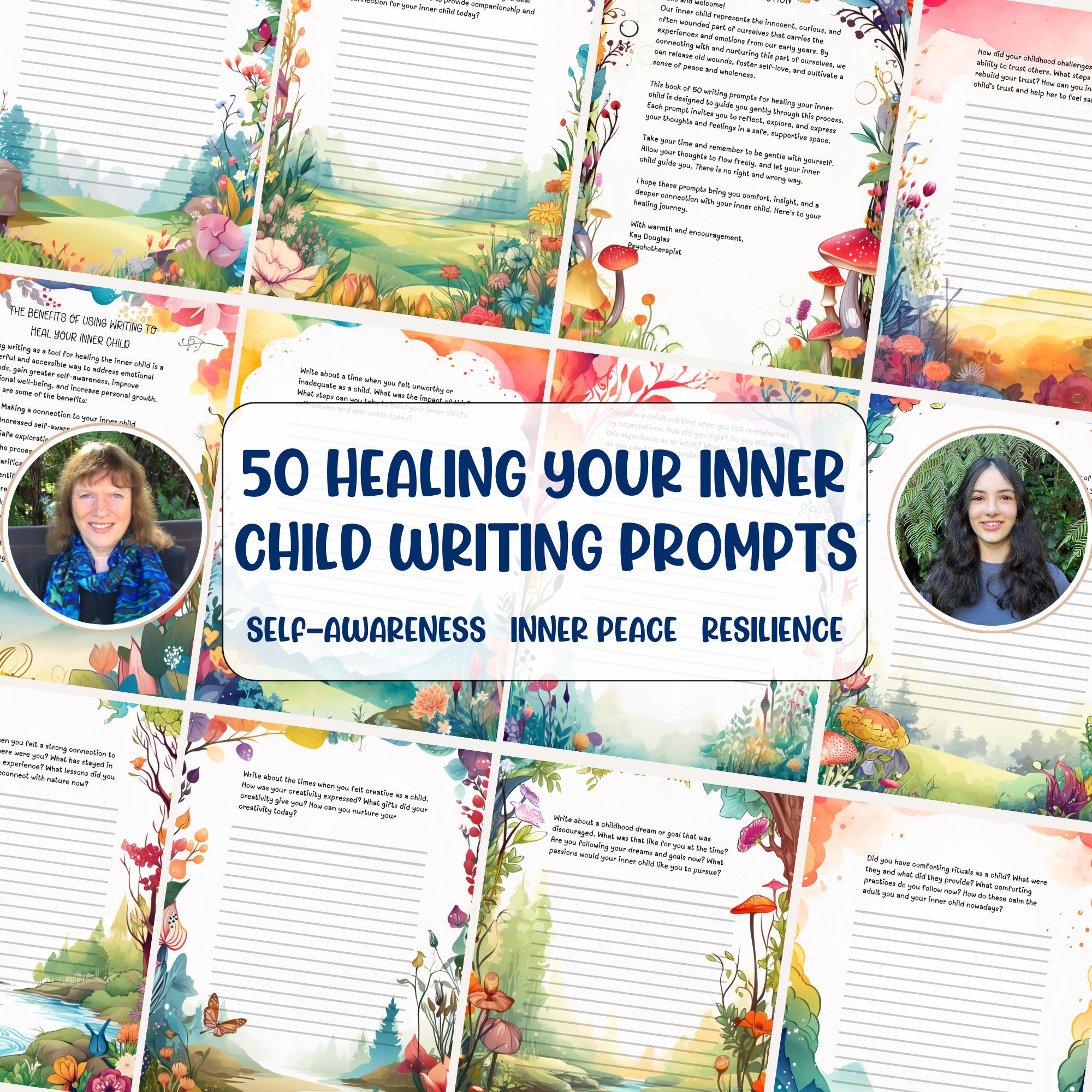 50 Heal Your Inner Child Writing Prompts. Childhood Trauma Recovery ...