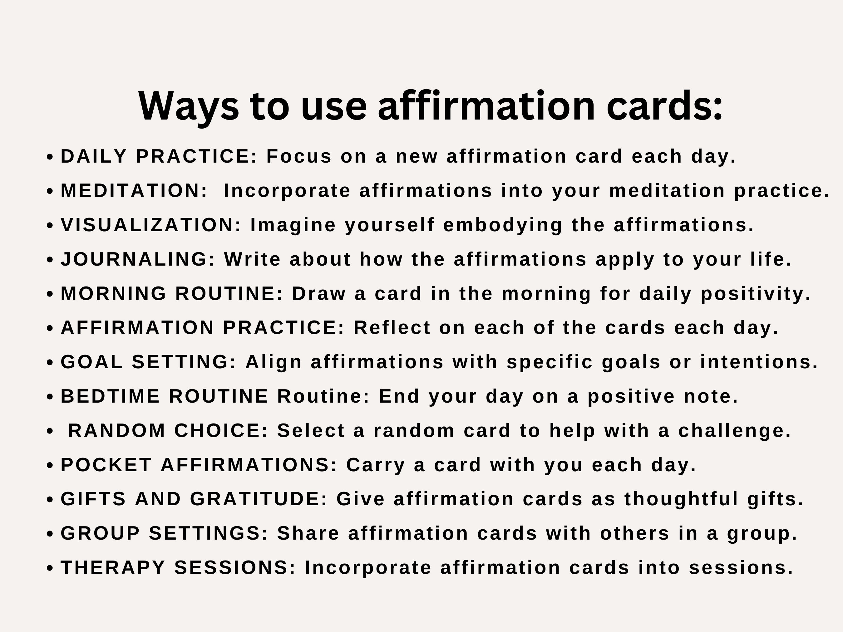 60 DBT Affirmation Cards. Positive Printable Card Deck. Digital ...