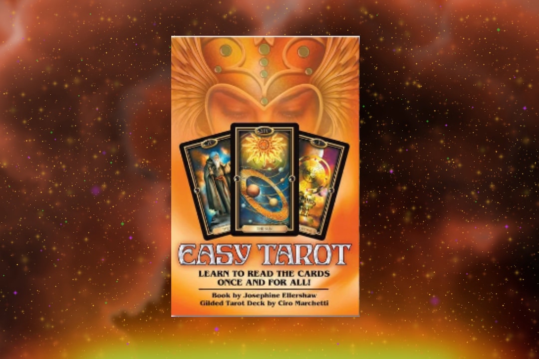 Easy Tarot Deck Tarot Deck and Guidebook Divination Tools Altar ...