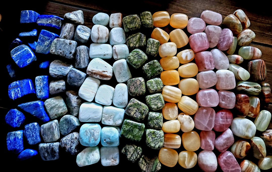 Deluxe Crystal Tumble Set of 25 Beginner Crystal Kit Mystery Box ...