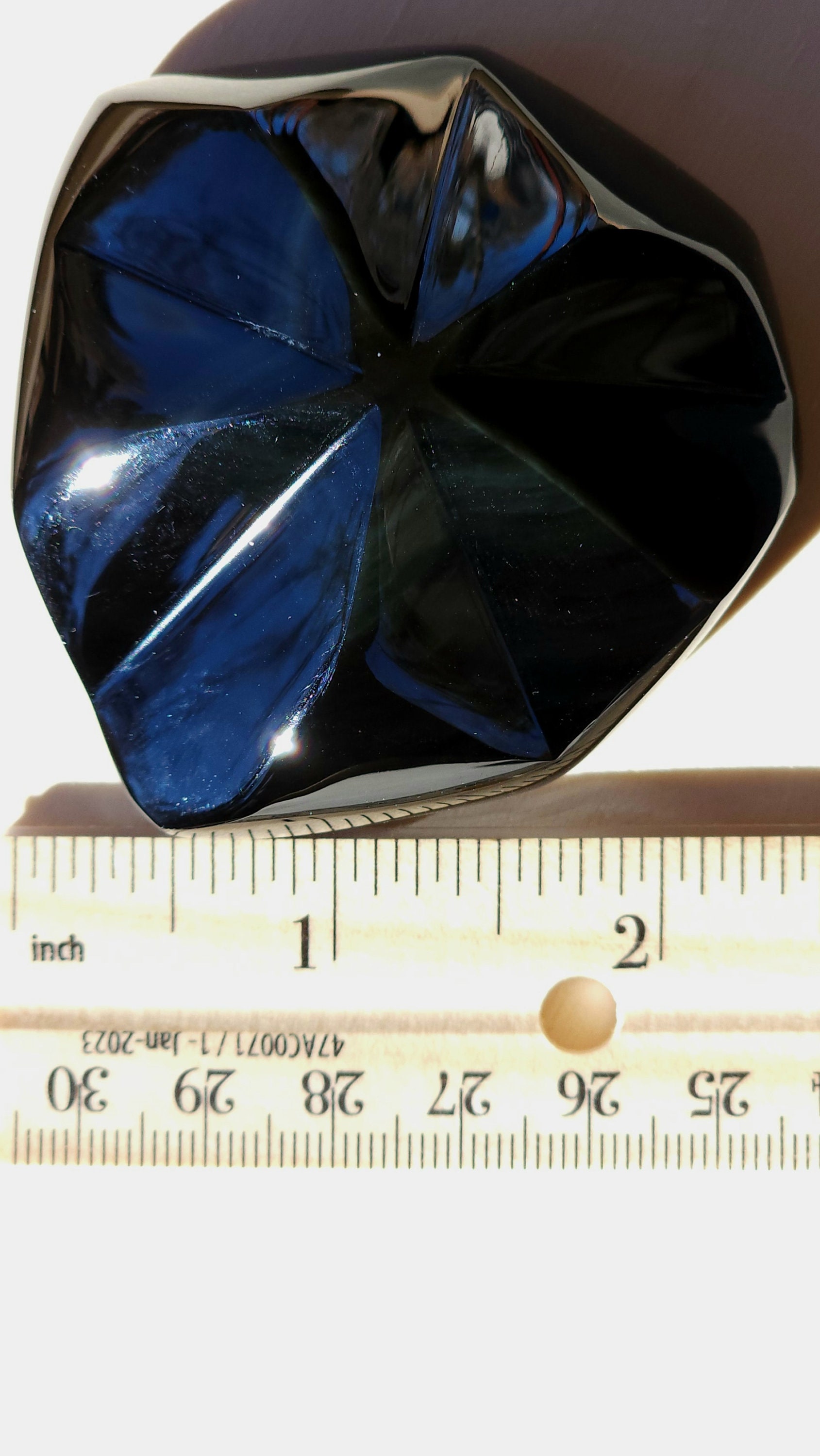 Gorgeous Rainbow Obsidian High Polish Shifty Green Blue Purple Sheen ...