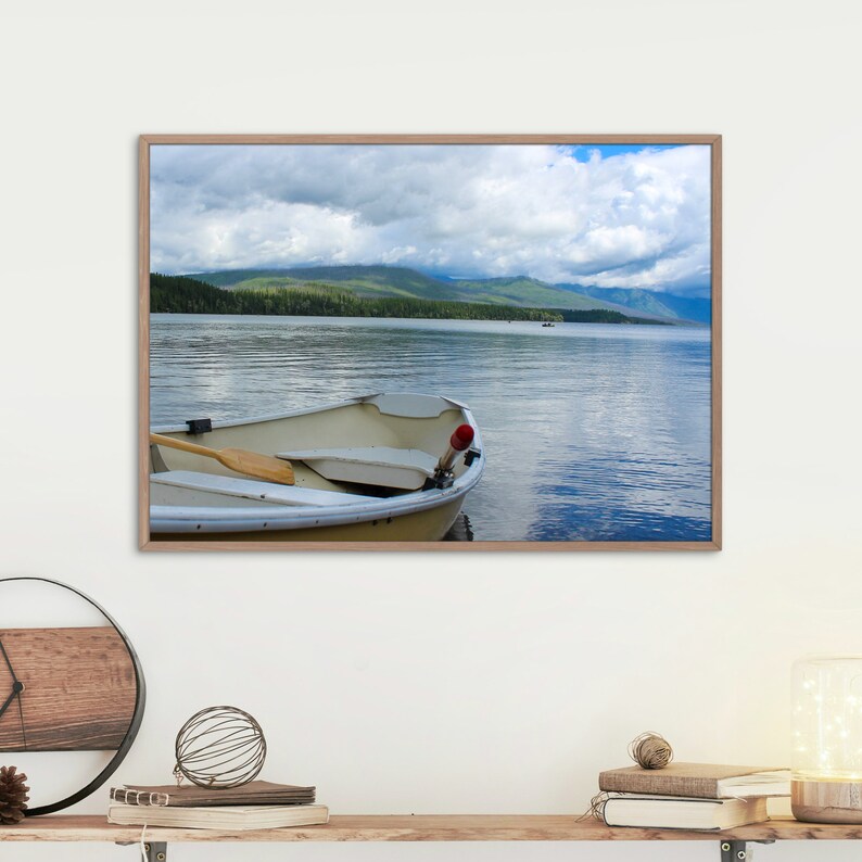 Glacier National Park Apgar Shore Digital Download Photography - Etsy