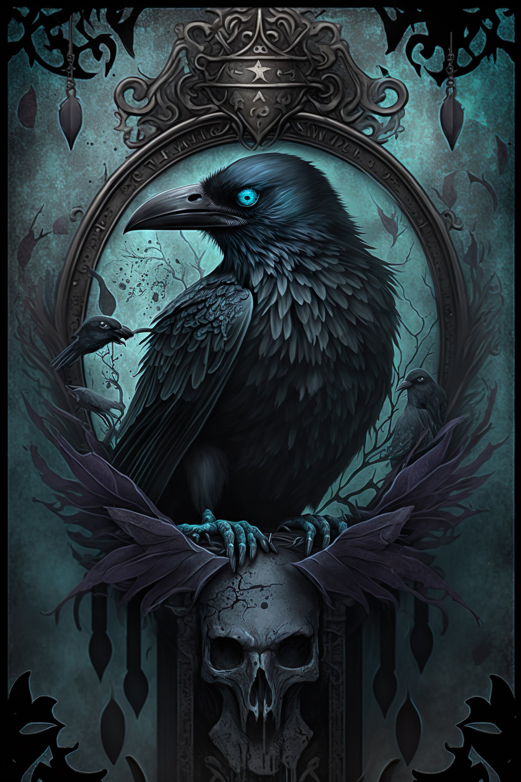 Black Raven Art