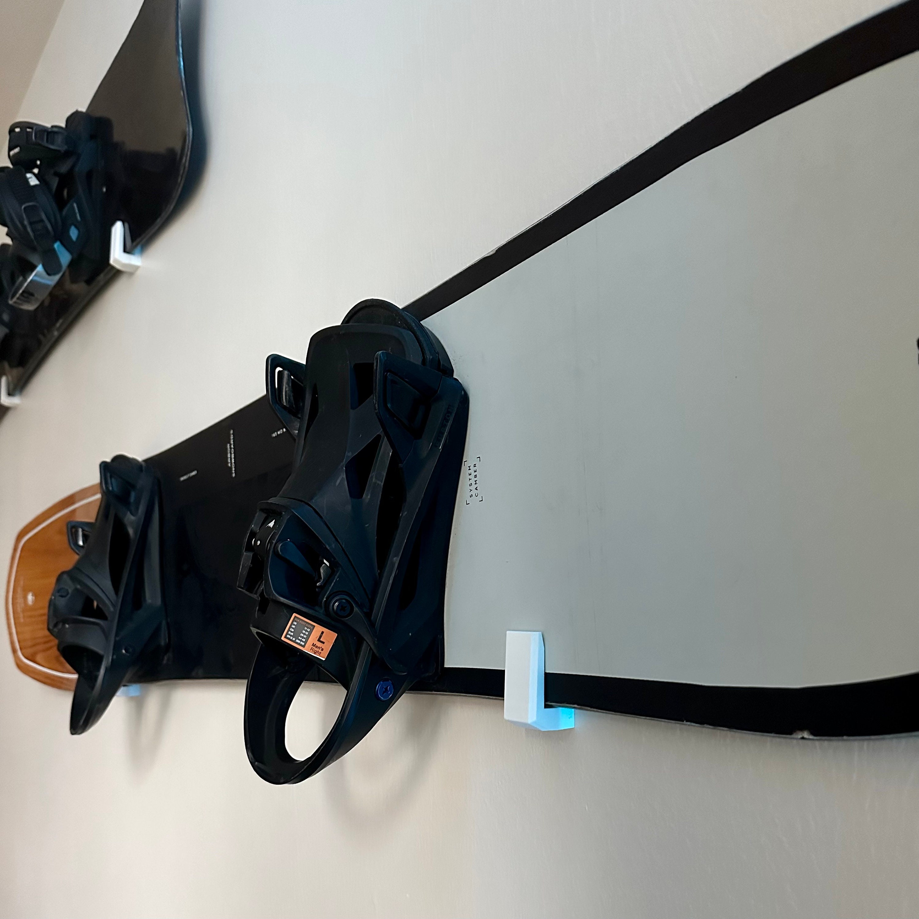 Snowboard Wall Mount - Minimalistic - Etsy