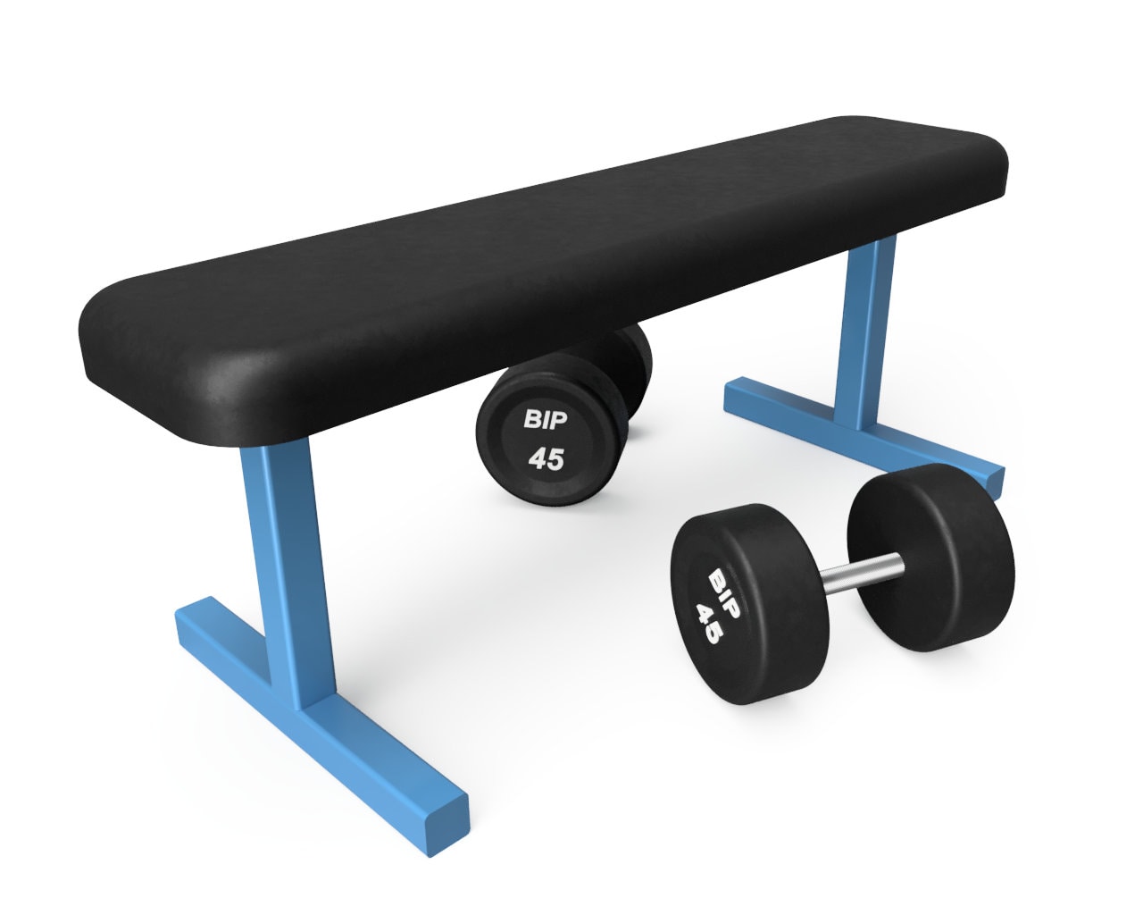 Flat Bench Plans for Home Gym Bench Press - DXF Cut Files and PDF ...