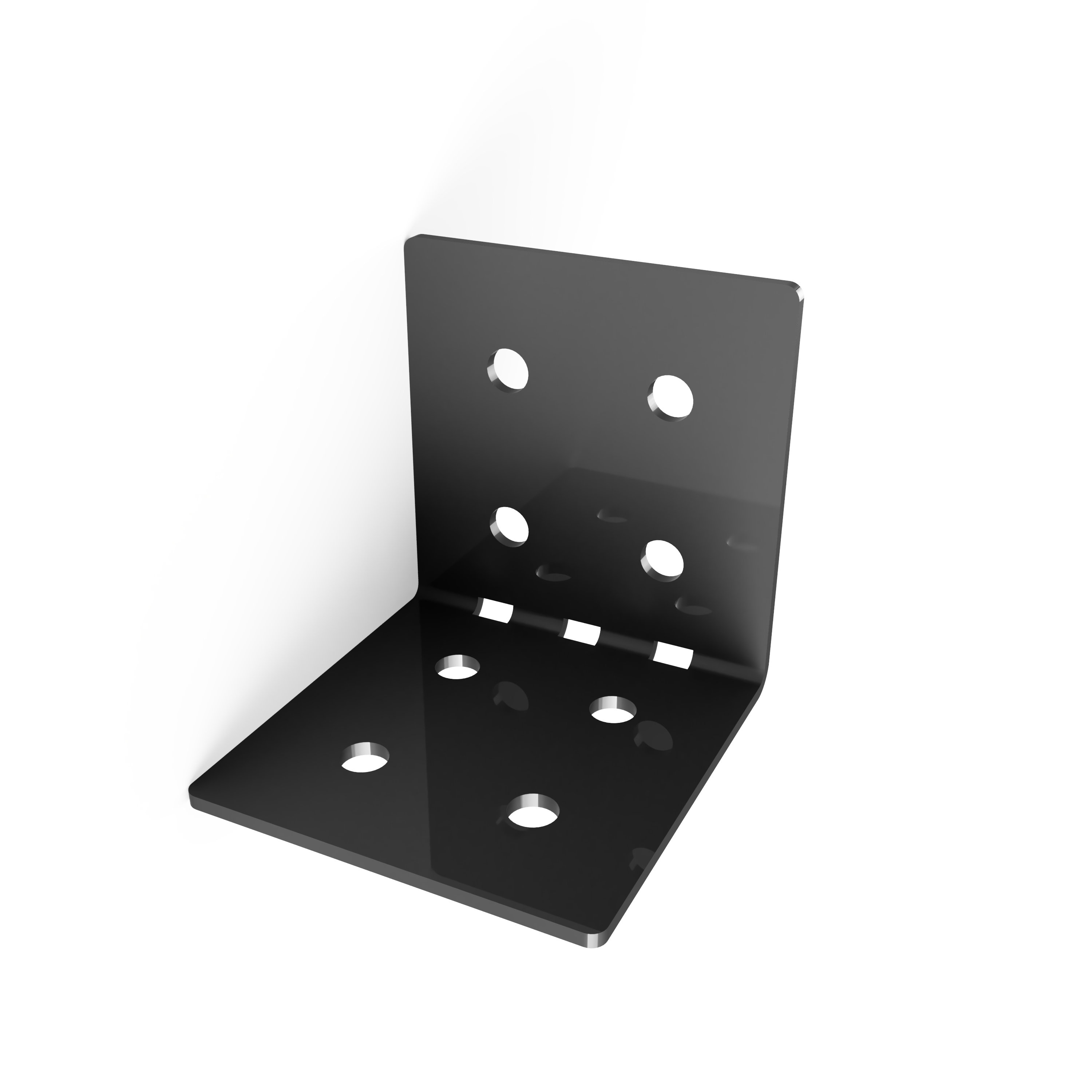 4x4 Post L Bracket DXF Cut File - Etsy