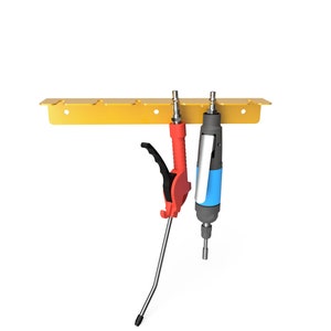Air Tool Holder Cut Files - Wall Mount Air Tool Hanger DXF Files for ...