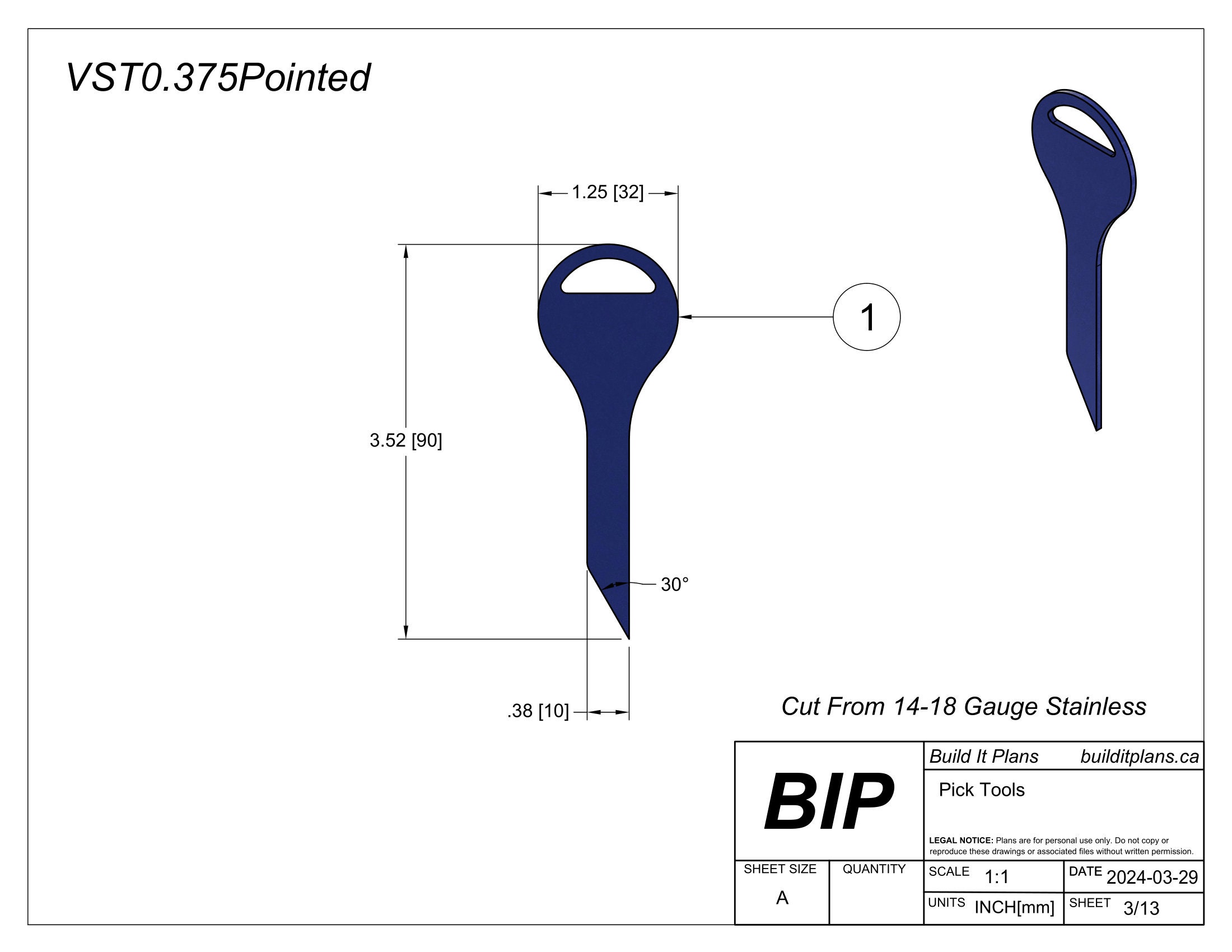 Pick Tool Cut Files for Mechanic Picks Scraper Tool Cut Files for Vape ...