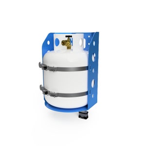 20lb Propane Tank Mount DXF File – Cut File for Propane Tank Mounting ...