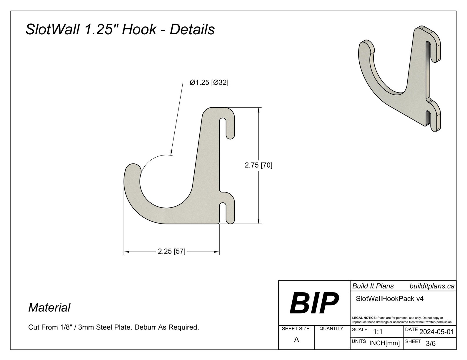 Slotwall Hook Pack DXF Cut Files for DIY Slatwall Tool Hangers - Etsy