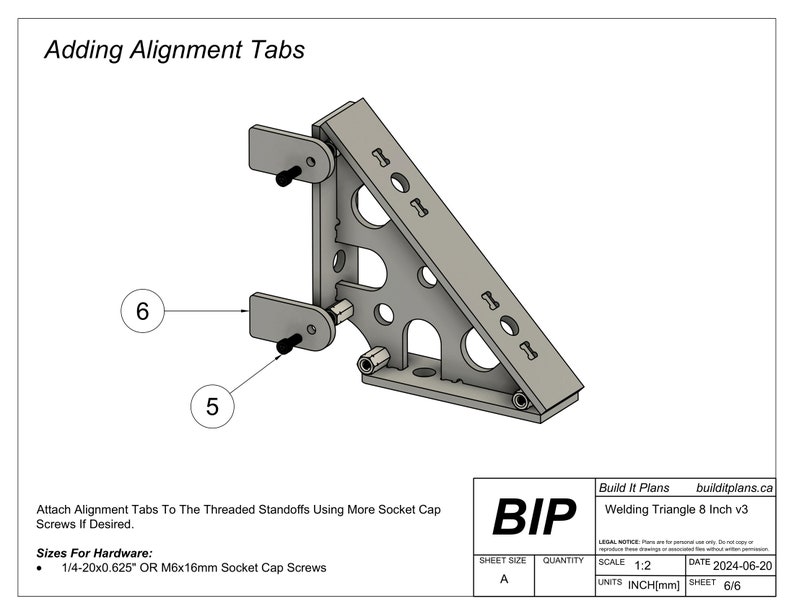 8 Inch Welding Triangle Cut Files and Plans for 0.25 Inch Thick Steel ...