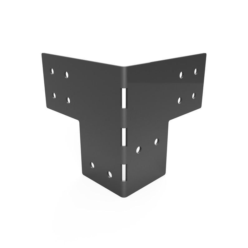 4x4 Post Corner Bracket DXF Cut File - Etsy