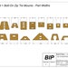 Zip Tie Mount Tab DXF Files - Secure Wiring, Brake and Fuel Lines - Etsy