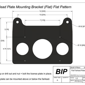 Winch Fairlead License Plate Bracket DXF – Plate Mount Cut File - Etsy