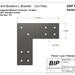 Standard 4x4 Post L Bracket DXF Cut File - Etsy