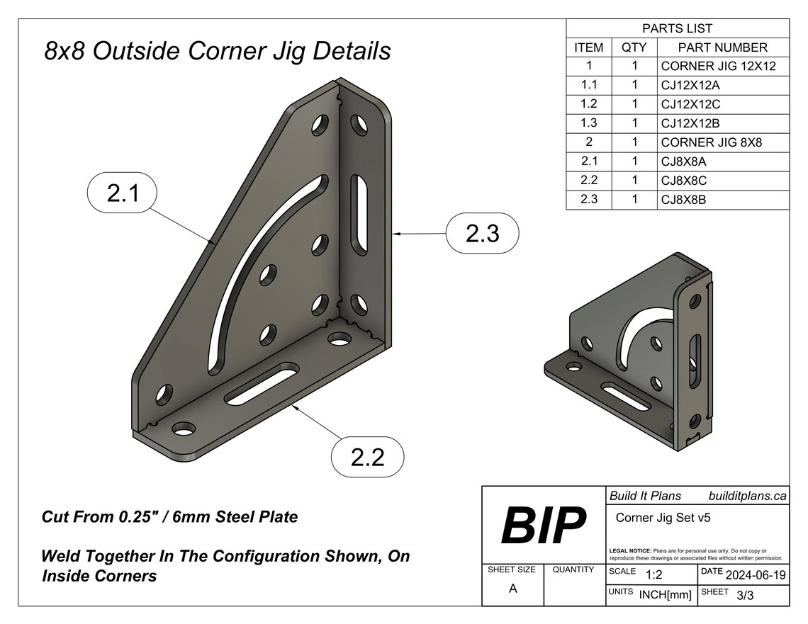 Fixture Table Corner Jig DXF Cut File Pack - Etsy