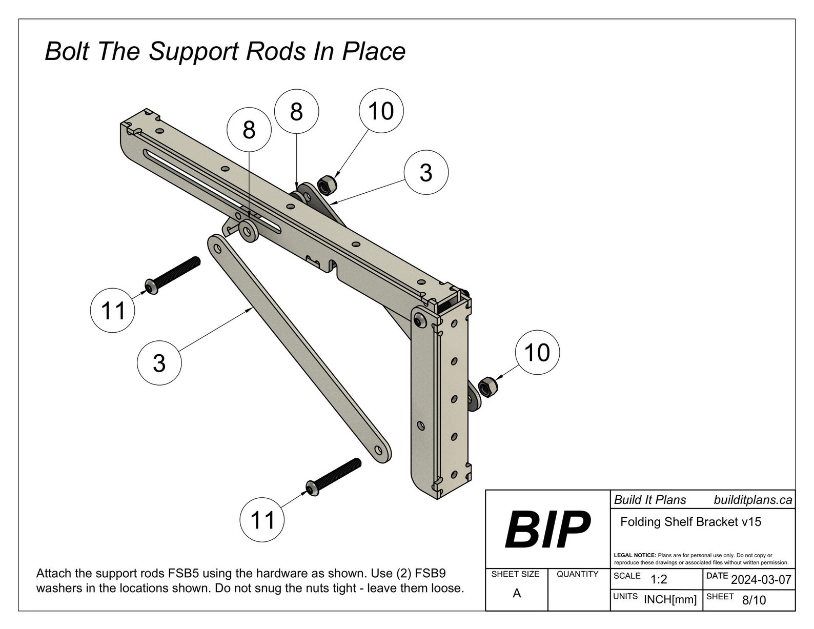 12" 300mm Folding Shelf Bracket DXF Cut Files for Flip Down Brackets - Etsy