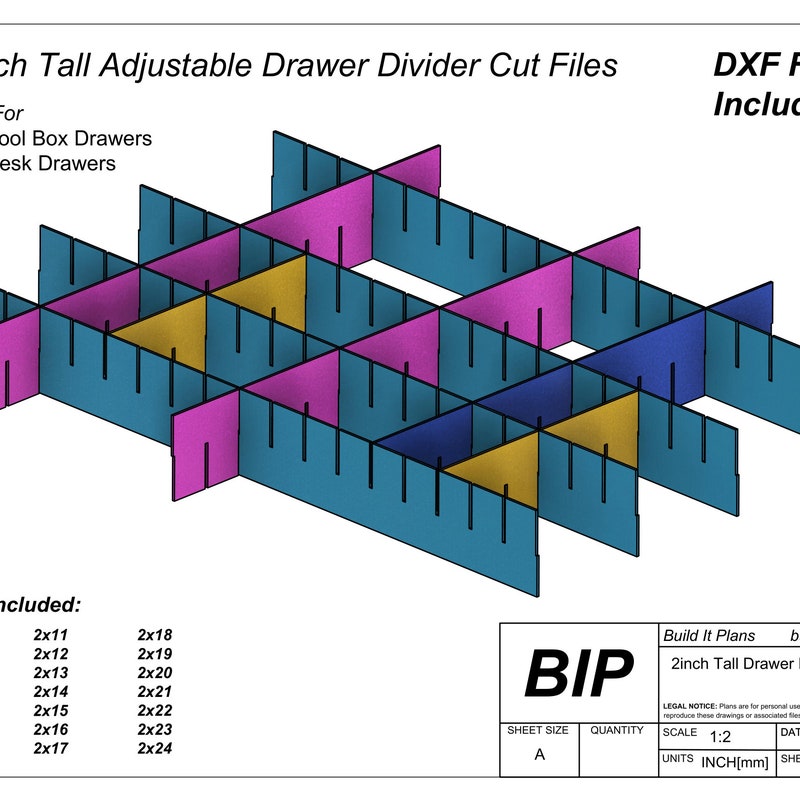 Toolbox Organizer Kit - Etsy UK