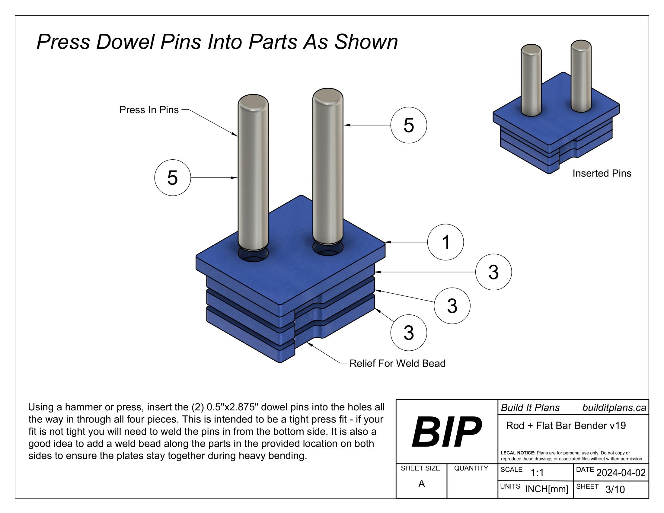 Flat Bar and Rod Bender DXF - DIY Metal Bender Tool Cut Files - Etsy