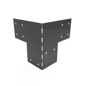 6x6 Post Corner Angle Bracket DXF Cut File - Etsy