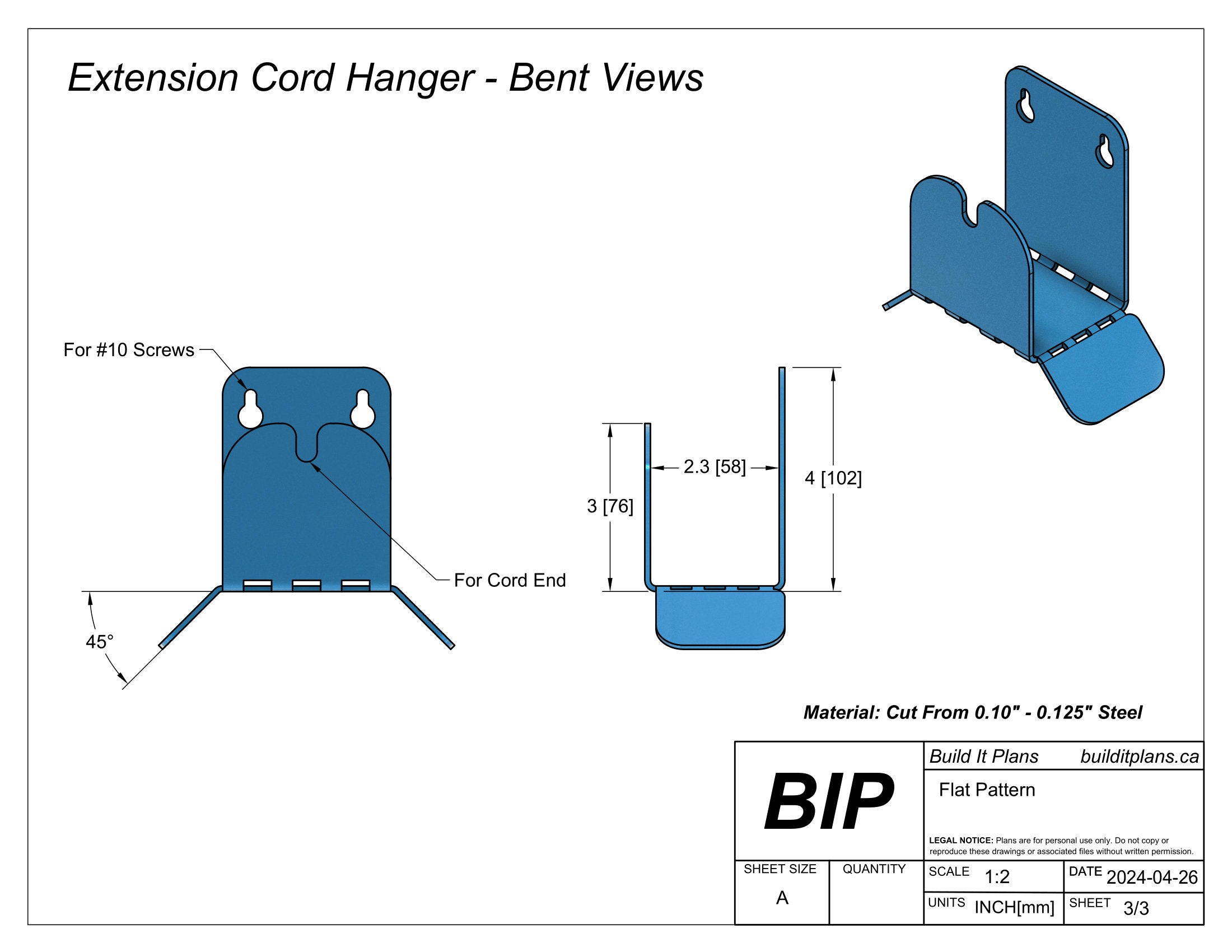 Cord Hanger DXF - Wall Mount Cable Hook Cut File - Etsy