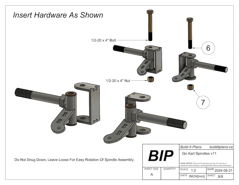 Go Kart Spindle DXF Cut Files: DIY Kart Steering (digital Download) - Etsy