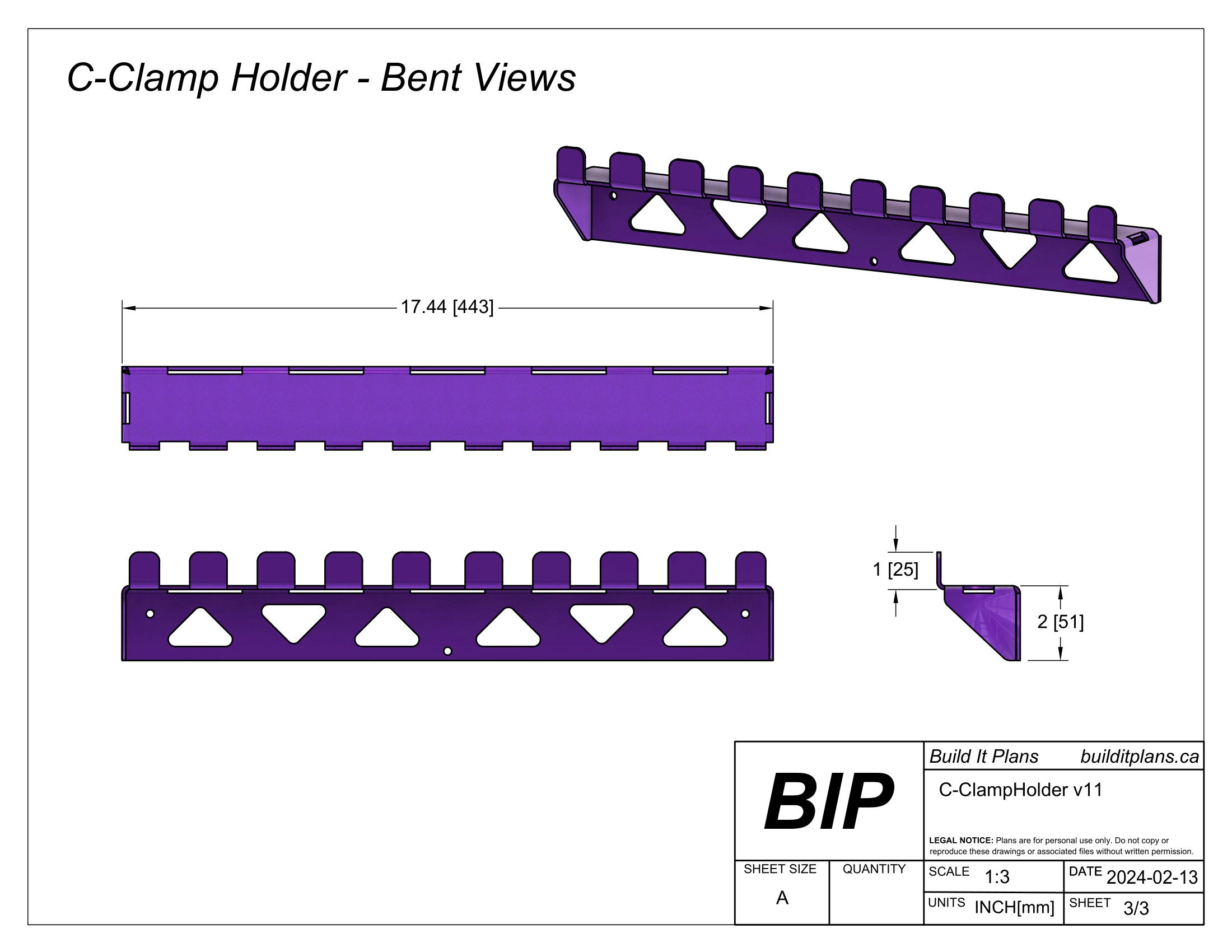 C-clamp Wall Storage Hanger Cut Files DXF Plasma Files - Etsy Australia