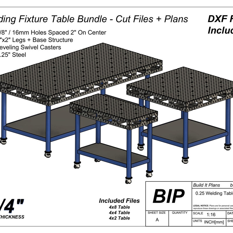 Plasma Table Plans Cnc - Etsy