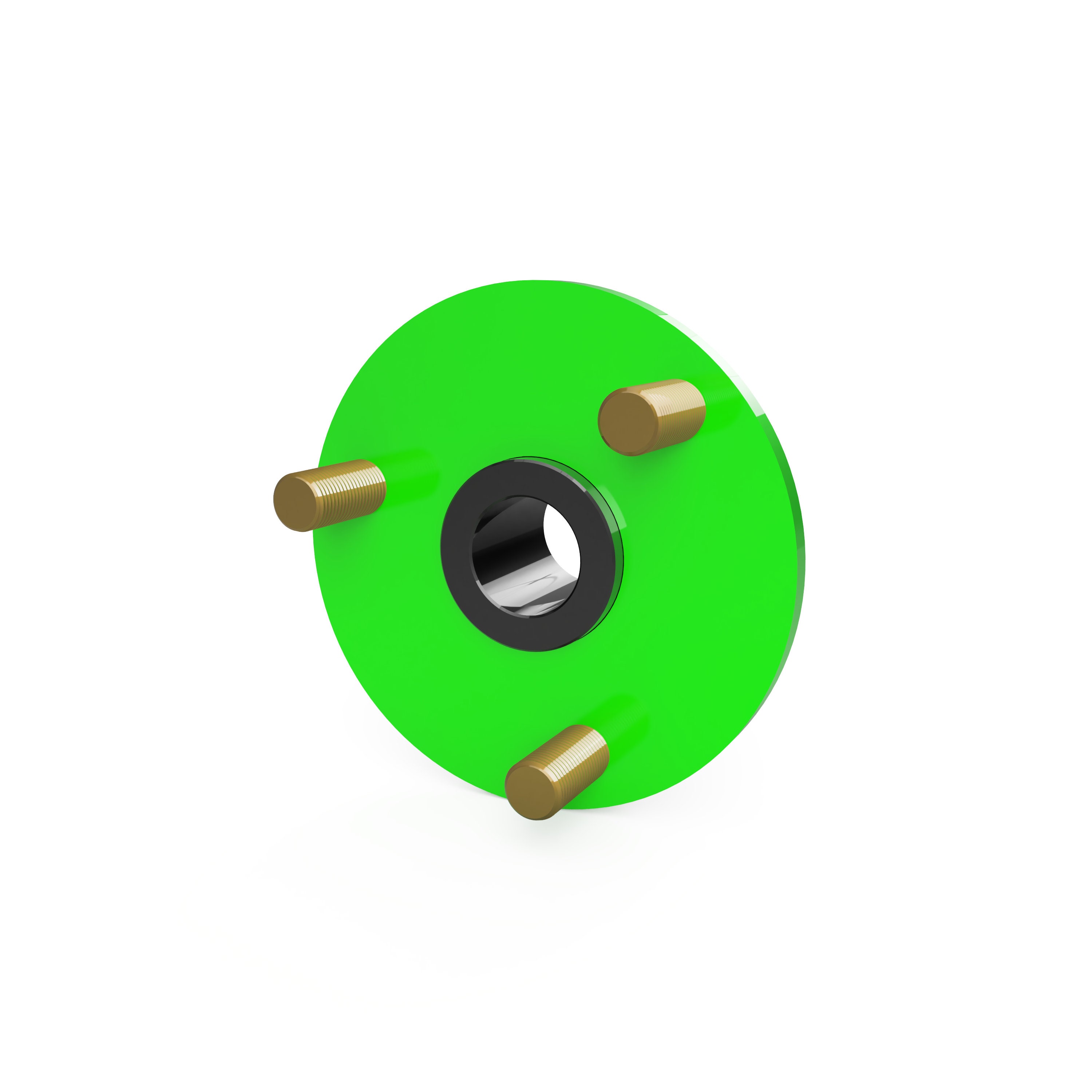 3x89mm Go Kart Hub Cut Files for 3 Bolt 89mm 3x3.5 PCD Wheel Hub DXF ...