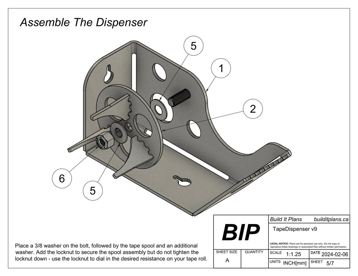 Masking Tape Dispenser Cut Files for Tape Dispenser Wall Mount ...