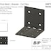 6x6 Post L Bracket DXF Cut File - Etsy