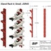 Small Jack Stand Rack DXF - 2-3.5 Ton Jackstand Wall Hanger Cut Files ...