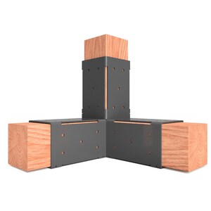 4x4 Post Corner Bracket DXF Cut Files - DIY Post Structure - Etsy Australia