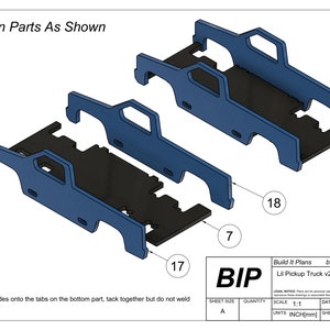 Truck Welding Project DXF Cut Files - Chevrolet Pickup Welding Practice ...
