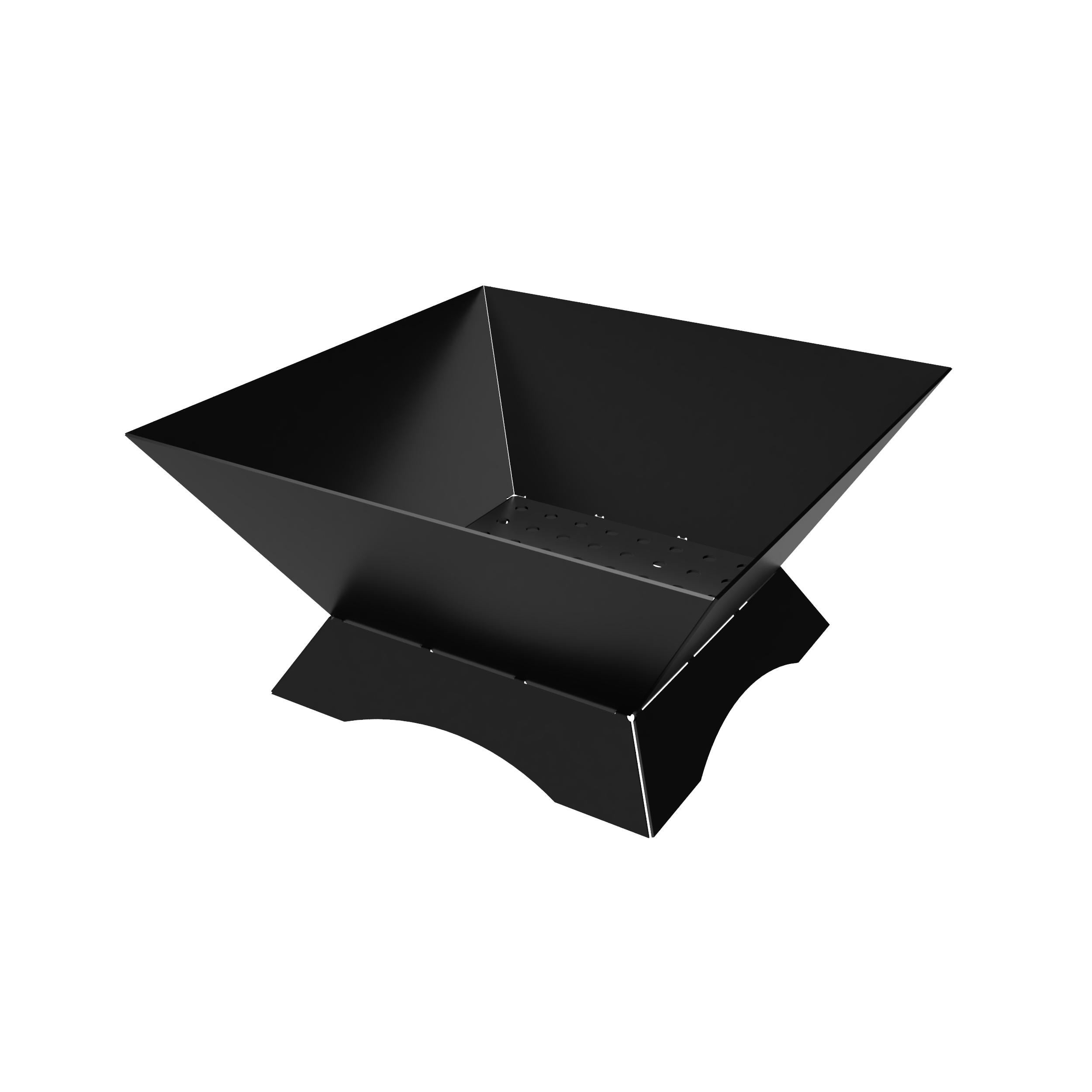 24"x24" Tapered Square Fire Pit DXF Cut Files and Plans 24x24 - Etsy
