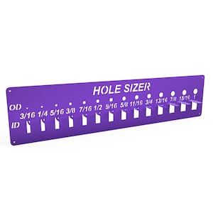 Hole Size Chart DXF – Drill & Bolt Diameter Reference File - Etsy Australia